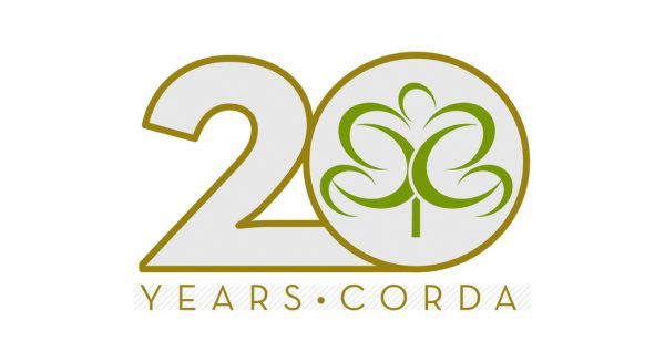 CORDA 20 Year Anniversary Logo - KH Studio